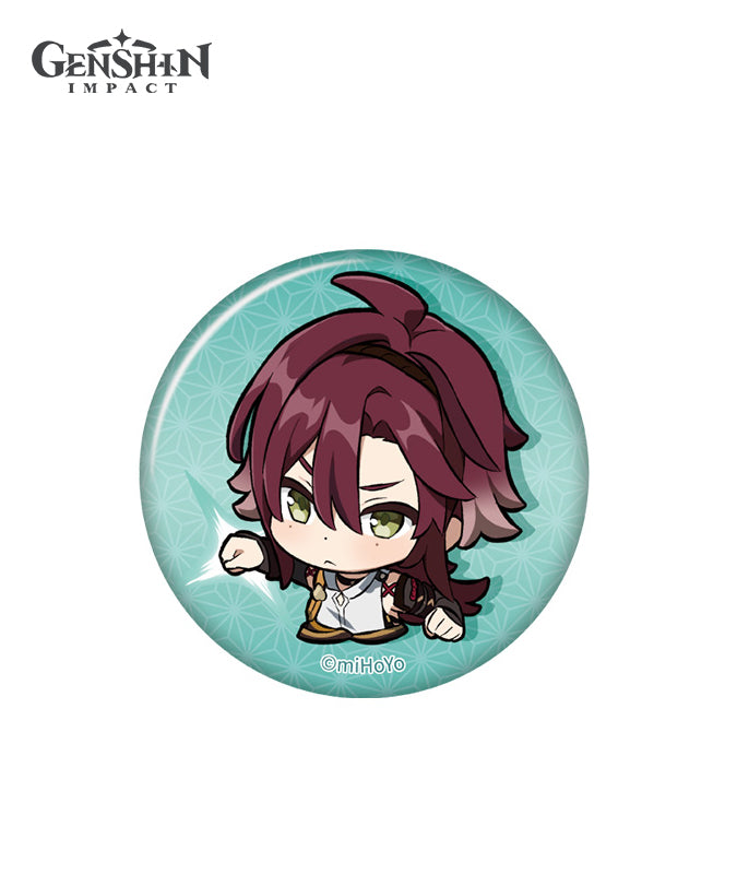 [Official Merchandise] Chibi Expression Sticker Badge – Hoyotoys