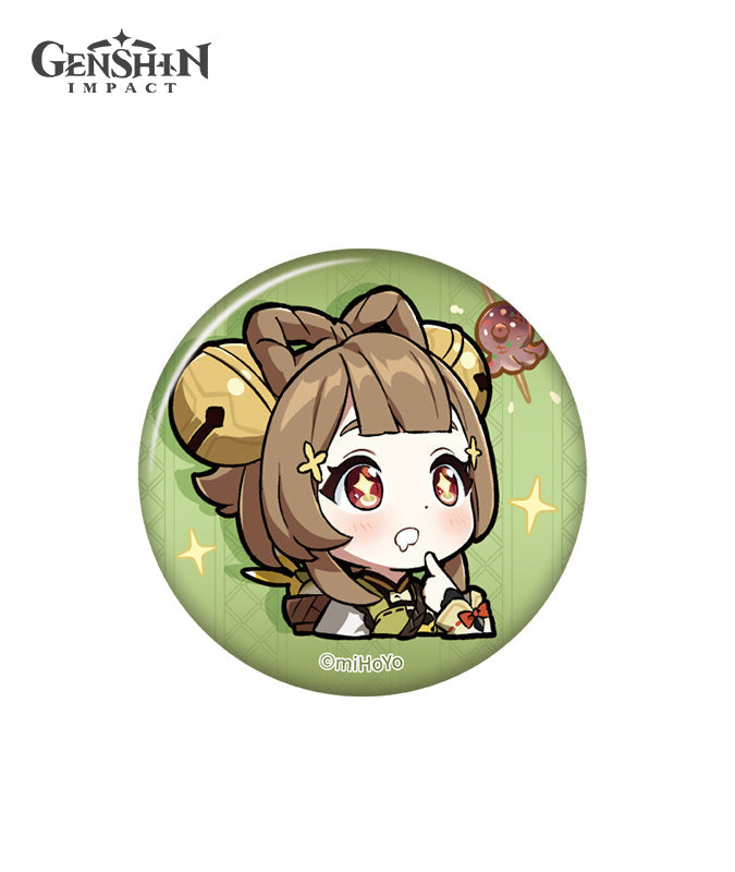 [Official Merchandise] Chibi Expression Sticker Badge – Hoyotoys