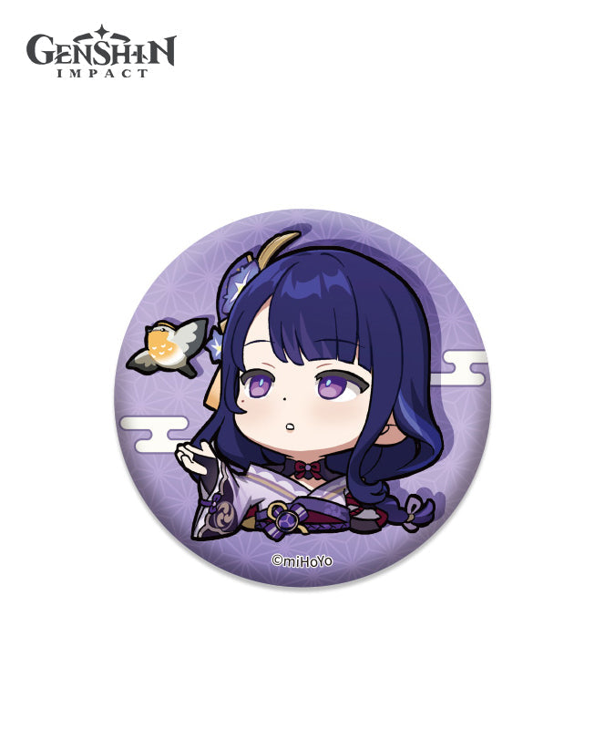 [Official Merchandise] Chibi Expression Sticker Badge – Hoyotoys
