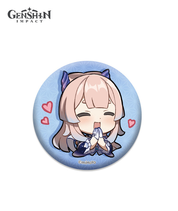 [Official Merchandise] Chibi Expression Sticker Badge – Hoyotoys